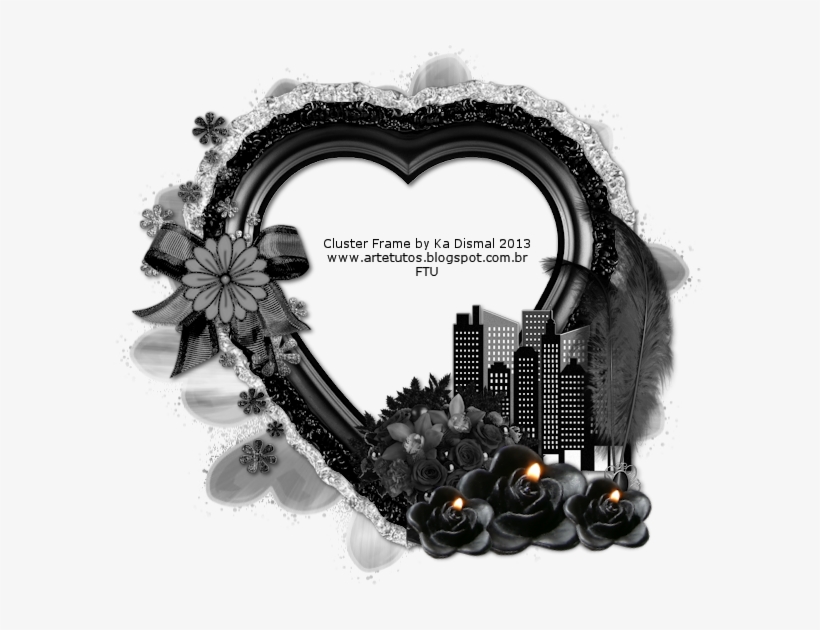 Clique Para Ver Em Tamanho Real Depois Salve - Black Cluster Frames ...