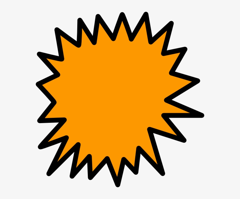Orange Comic Callout Clip Art At Clker - Comic Callout Png PNG Image ...