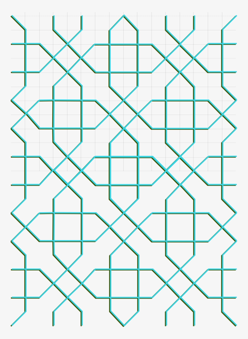 Octogram Mesh Cross Depth - Png Mesh Transparent PNG Image ...