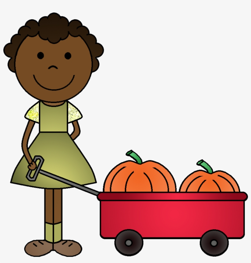 Kids At Pumpkin Patch Clip Art PNG Image | Transparent PNG Free ...