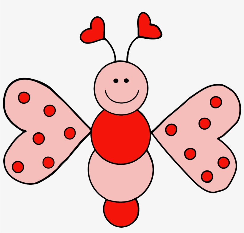February Clip Art - Love Bug Clip Art PNG Image | Transparent PNG Free ...