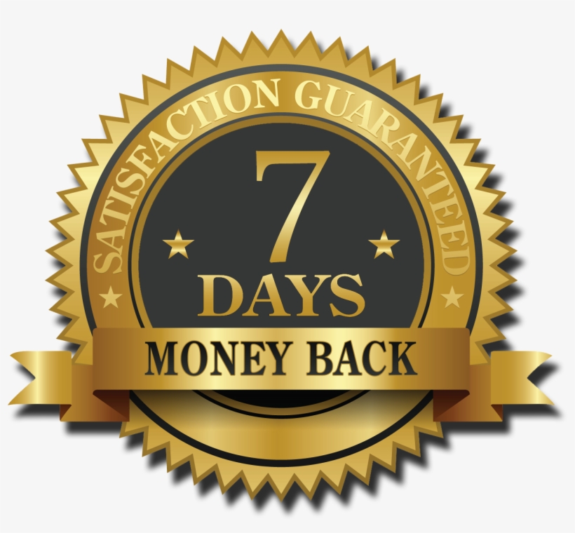 7 Day Money Back Guarantee - University Emblems PNG Image | Transparent ...