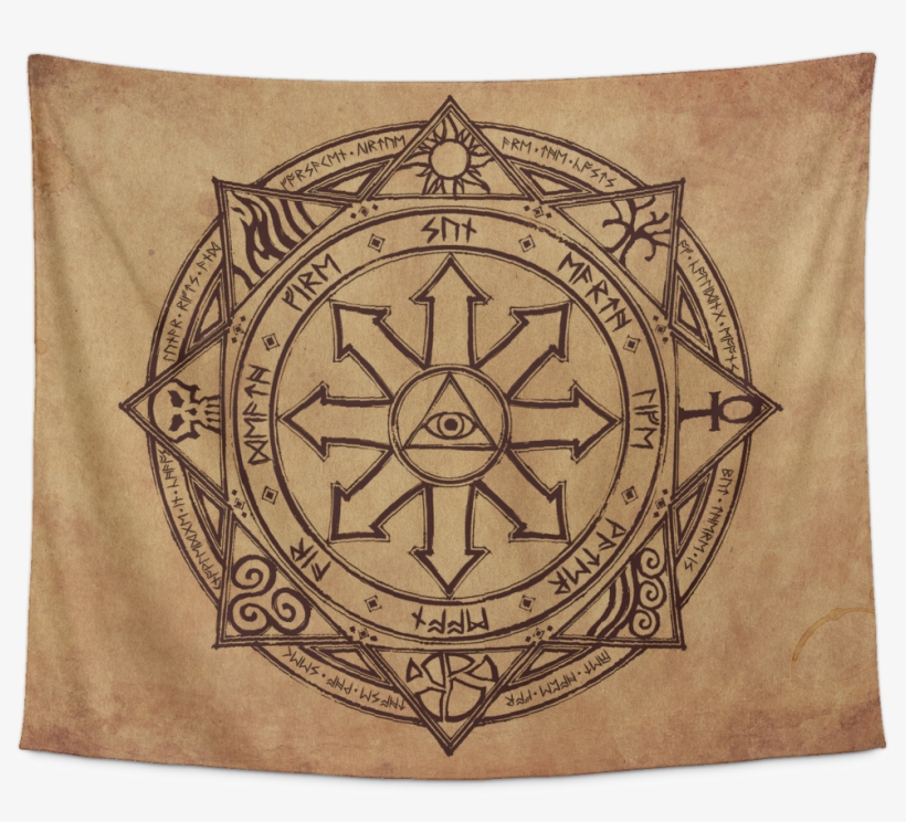 Magic Sigil Parchment Tapestry - Magic Sigil PNG Image | Transparent ...