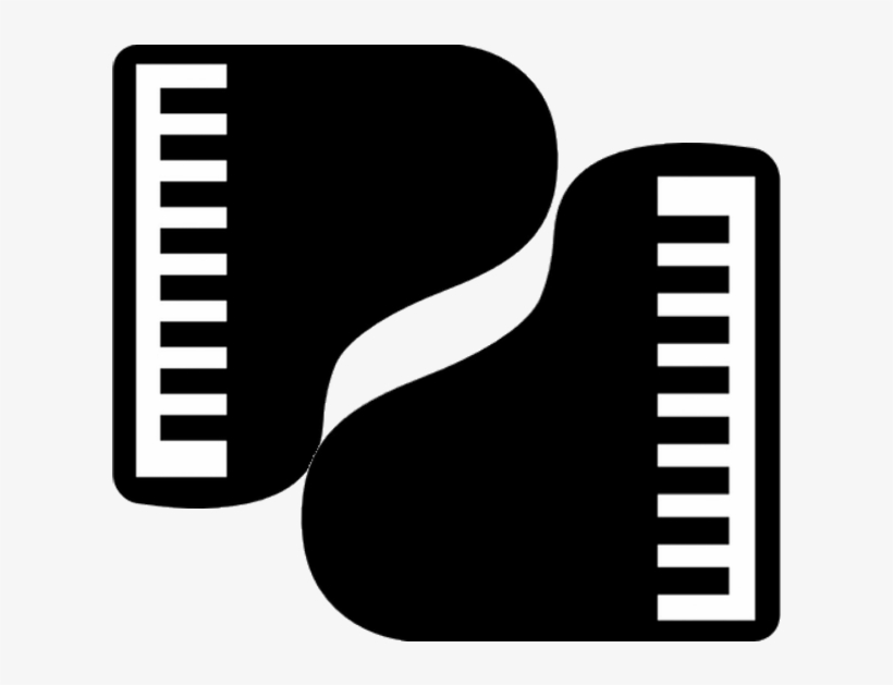 Dueling Piano Icon - Graphic Design PNG Image | Transparent PNG Free ...