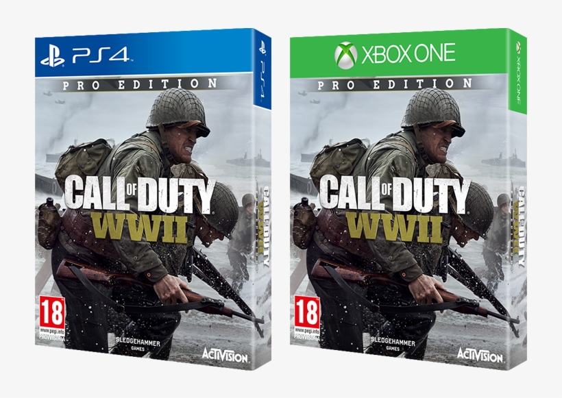 La Pro Edition Di Call Of Duty® - Call Of Duty Ww2 Prix Xbox One PNG ...