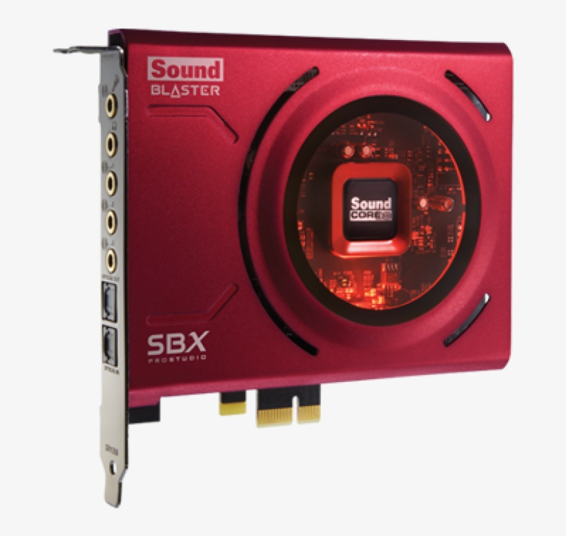 Аудиокарта Pci-e Creative Sound Blaster Zx - Sound Blaster Z Mic Input ...