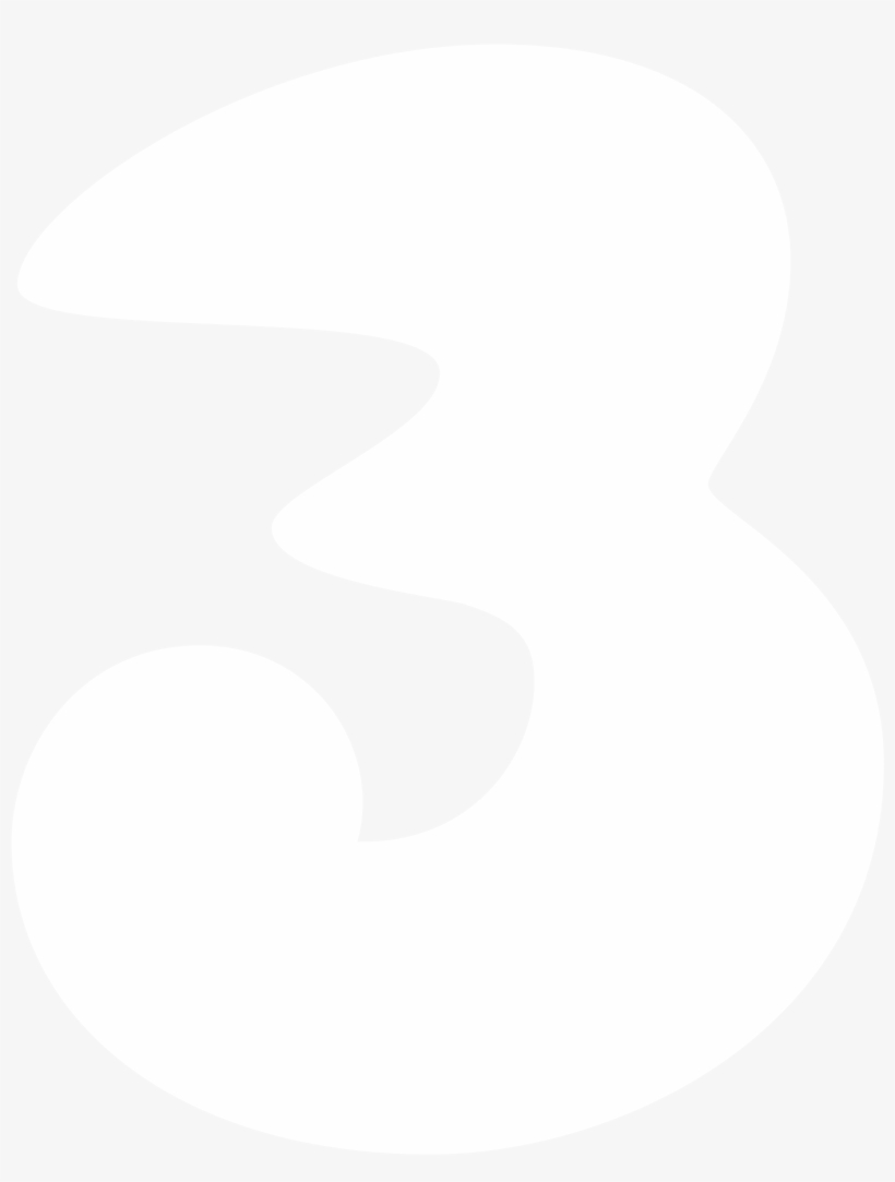 3 Mobile Logo Black And White - Png Format Twitter Logo White PNG Image ...