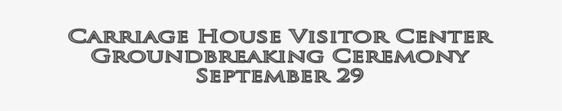 Carriage House Groundbreaking Slider - Parallel PNG Image | Transparent ...
