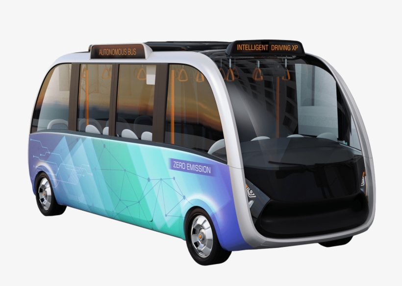Autonomous Shuttles - Minibus PNG Image | Transparent PNG Free Download ...