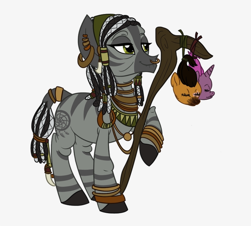 Floots, Elder, Elderly, Fallout Equestria, Oc, Oc Only, - Zebra Shaman ...