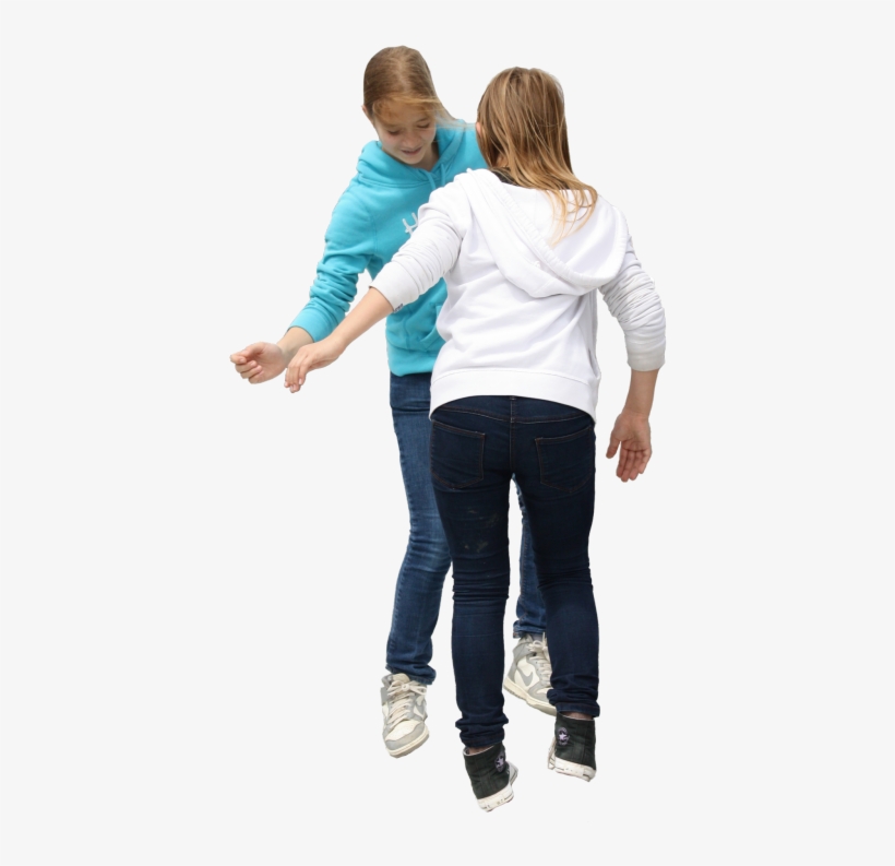 Download Young Girls Dancing/balancing Source - Person Balancing Png ...