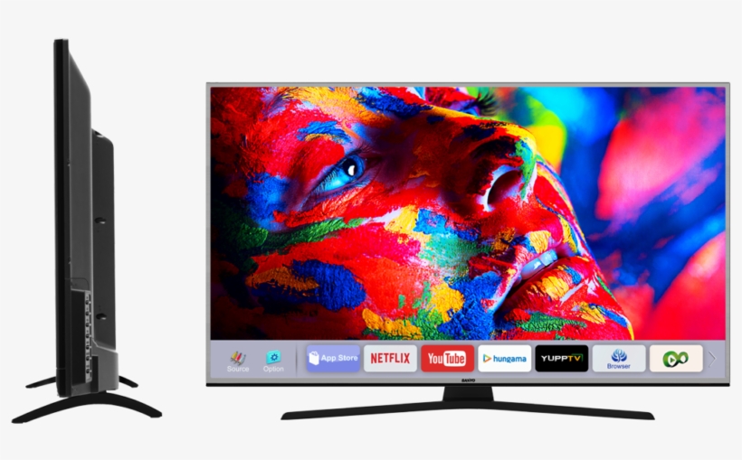 Sanyo 55 Inch 4k Smart Tv PNG Image | Transparent PNG Free Download on ...