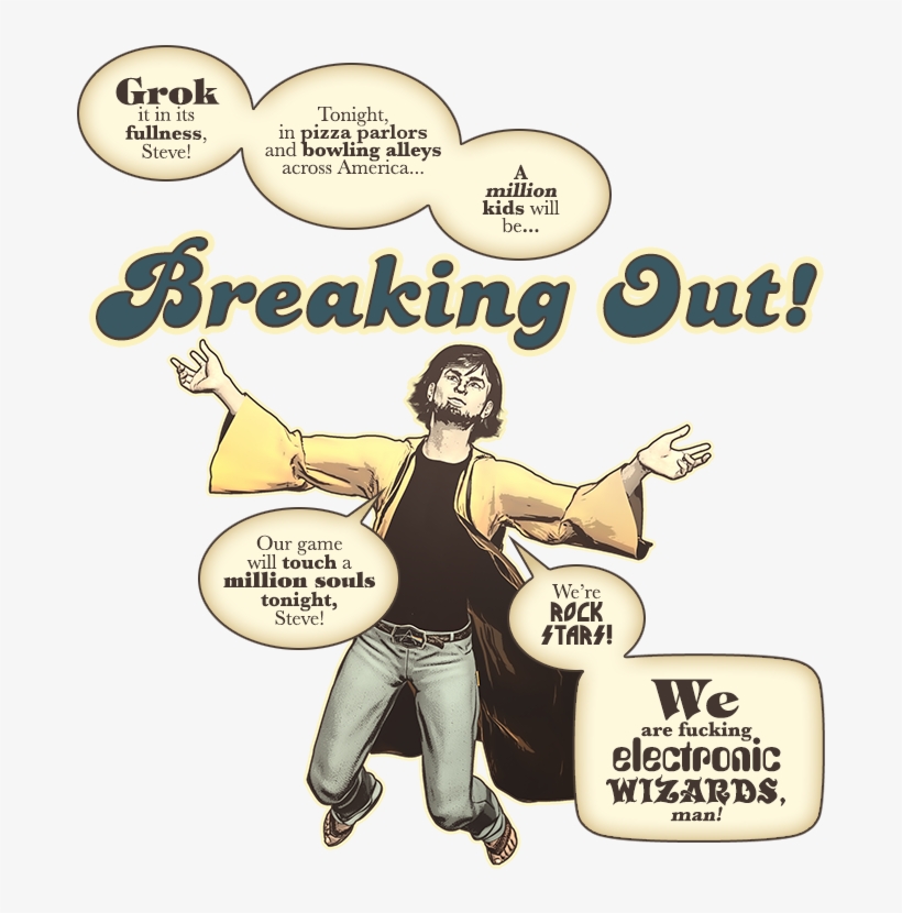 Tonight A Million Kids Will Be Playing Breakout - Cartoon PNG Image ...