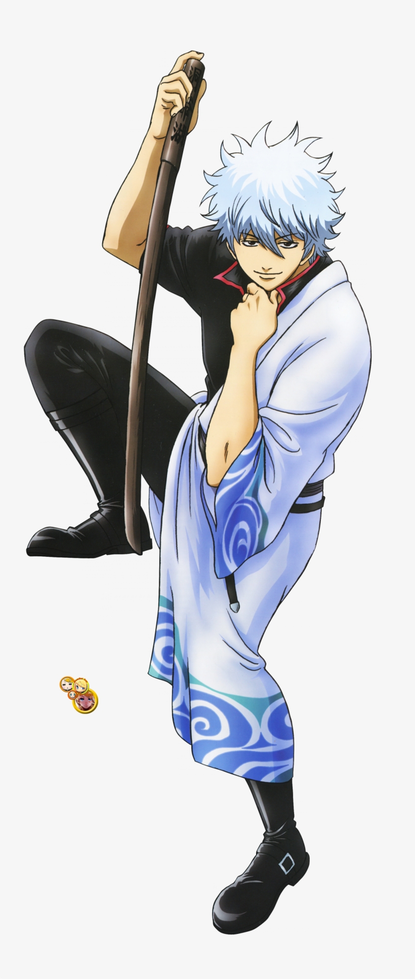 Gintoki Sakata - Gintoki Vs Rurouni Kenshin PNG Image | Transparent PNG ...