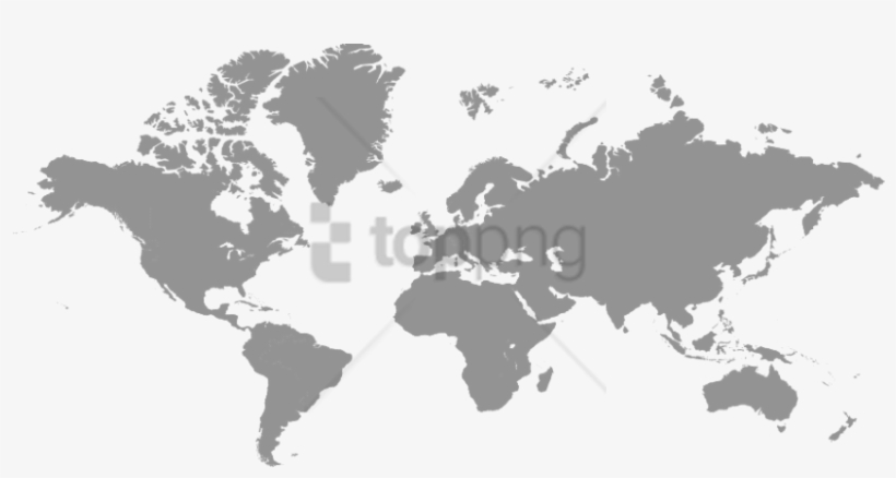 Download Free Png Blank Color World Map Png Png Image With Transparent ...