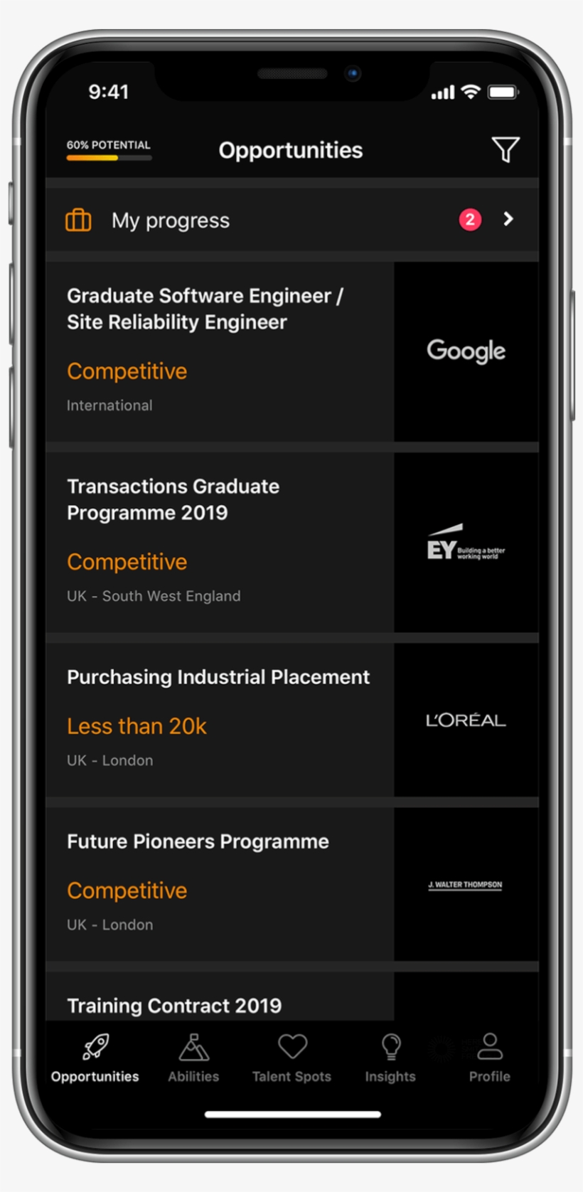 Blank Template Opportunities Tab On Debut - Canary Mail Ios PNG Image ...