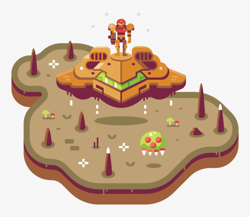 Metroid@2x PNG Image | Transparent PNG Free Download on SeekPNG