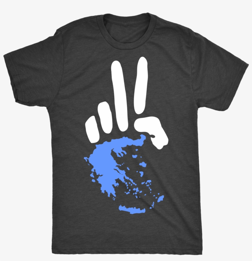 Greek Peace Shirt - Triblend PNG Image | Transparent PNG Free Download ...