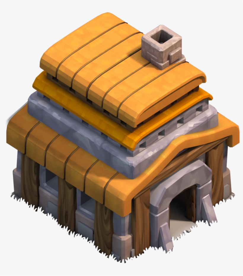 Town Halls - Clash Of Clans Building Png PNG Image | Transparent PNG ...