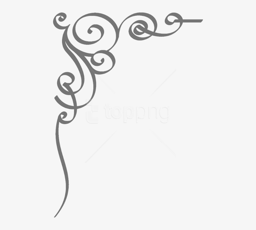 Download Free Png Wedding Invitation Border Image Png Images - Corner ...