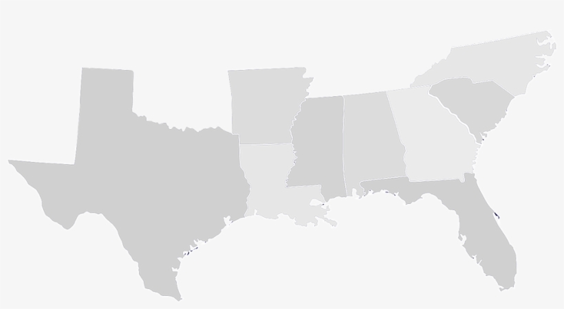 Southern-states - Hard White Winter Wheat Map PNG Image | Transparent ...