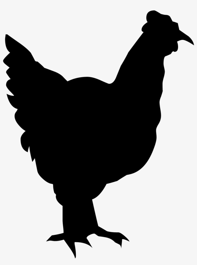 Pollo Silueta Png PNG Image | Transparent PNG Free Download on SeekPNG