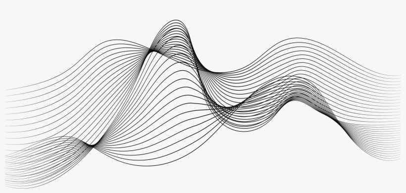 Black Lines Wave Red Vertical - Line Art PNG Image | Transparent PNG ...