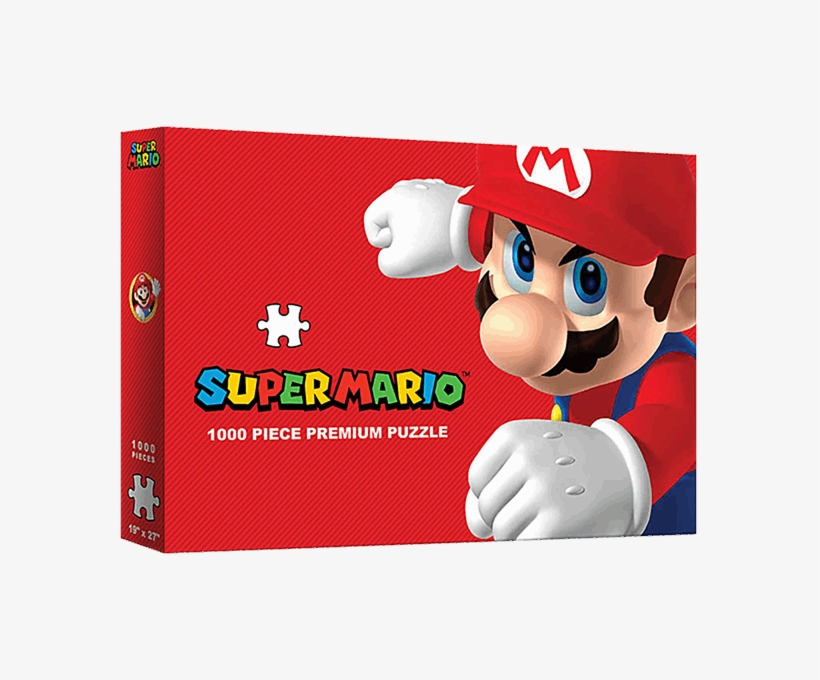 Super Mario 1000 Piece Jigsaw Puzzle - Super Mario Jigsaw Puzzle PNG ...
