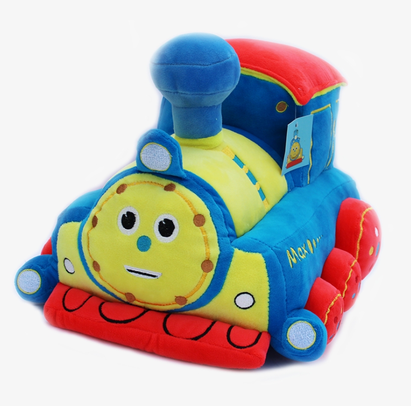 Max The Glow Train Plush Character - Max The Glow Train Toy PNG Image ...