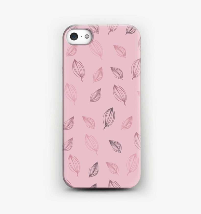 Falling Leaves Pink Case Iphone 5/5s - Mobile Phone Case PNG Image ...