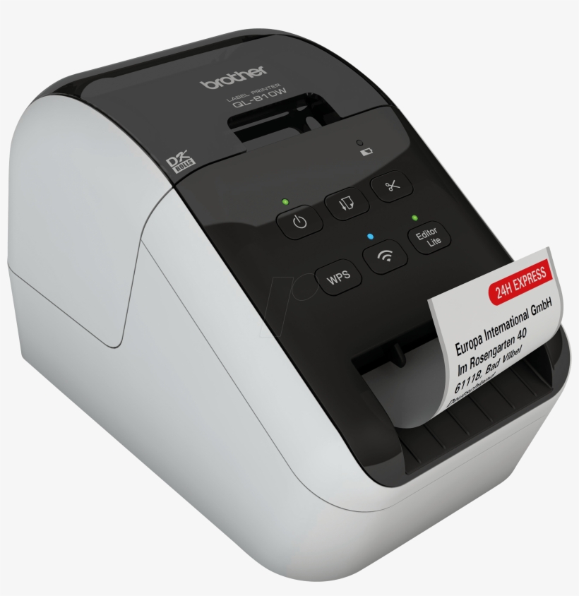 Brother Label Printer/usb/wifi Brother Ql810wzg1 - Label Printer ...