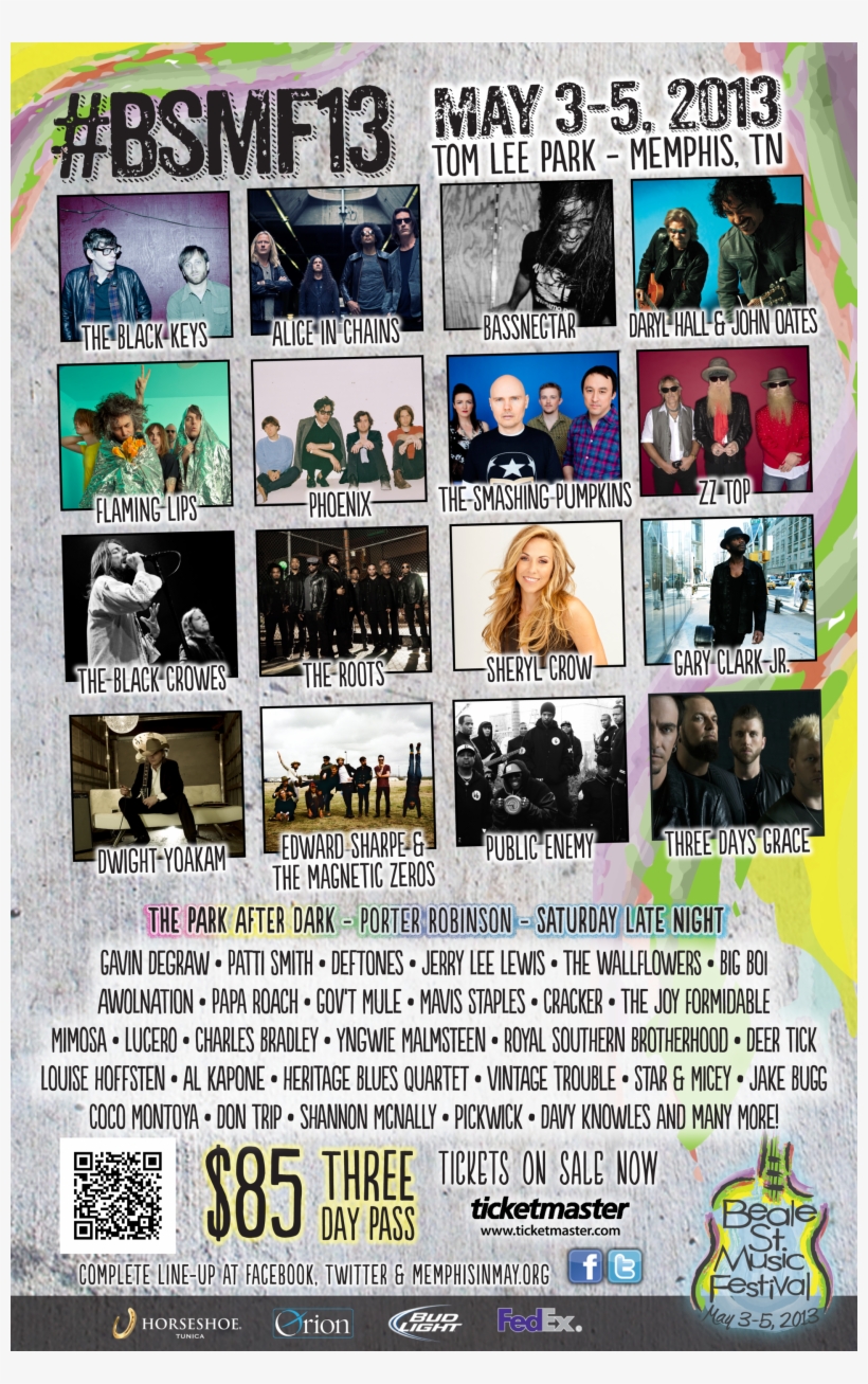 Download 2013 Bsmf Lineup | Transparent PNG Download | SeekPNG
