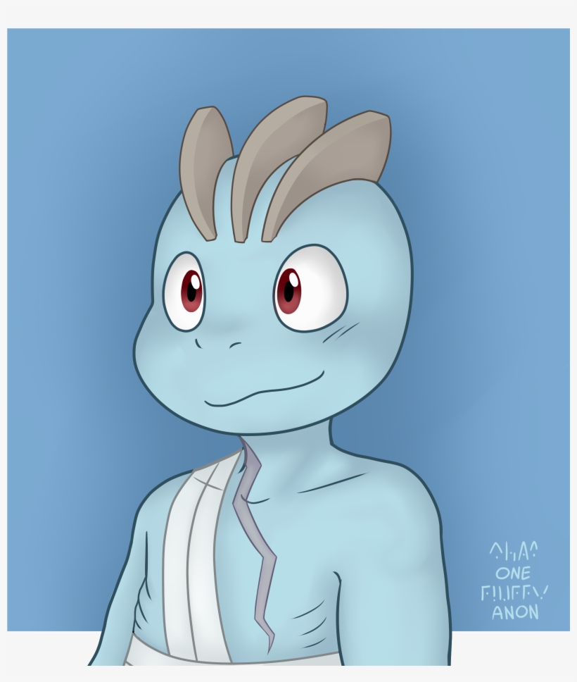 Awa The Machop - Cartoon PNG Image | Transparent PNG Free Download on ...