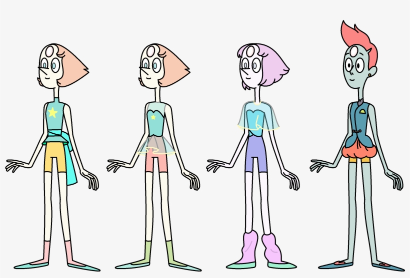 Pearl Design - Steven Universe All Pearl Designs PNG Image ...