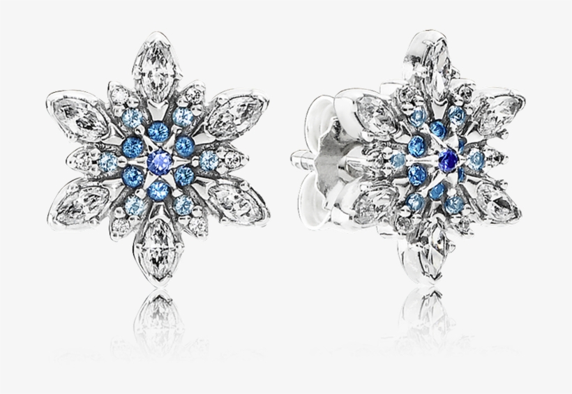 Crystalized Snowflake, Blue Crystals & Clear Cz - Pandora Crystalized ...