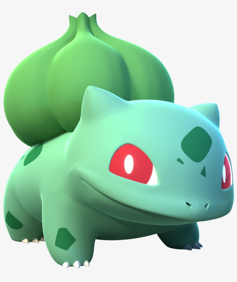 Bulbasaur 3d Png - Pokemon 3d Png PNG Image | Transparent PNG Free ...