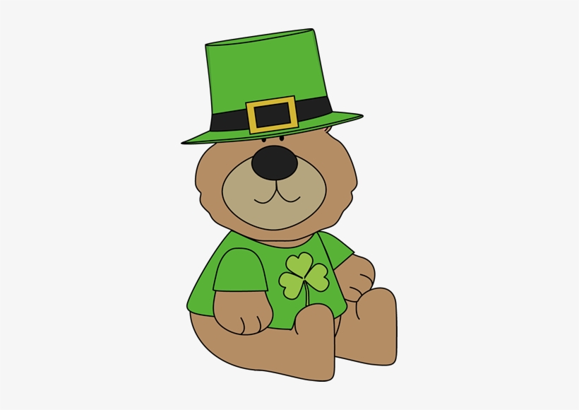 Saint Patrick's Day Bear Clip Art - St Patrick's Day Bear PNG Image ...