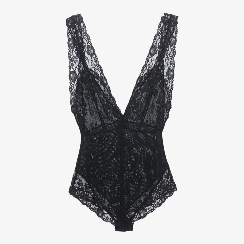 Stylish Free People Sexy Lace Black Lace Body Larger - Stretchy Lace ...