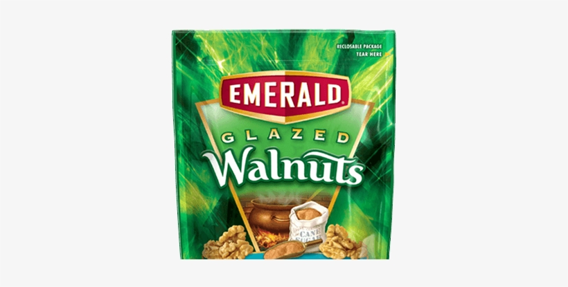 Walnuts Category Hero Image - Emerald Glazed Walnuts - 7 Oz Bag PNG ...