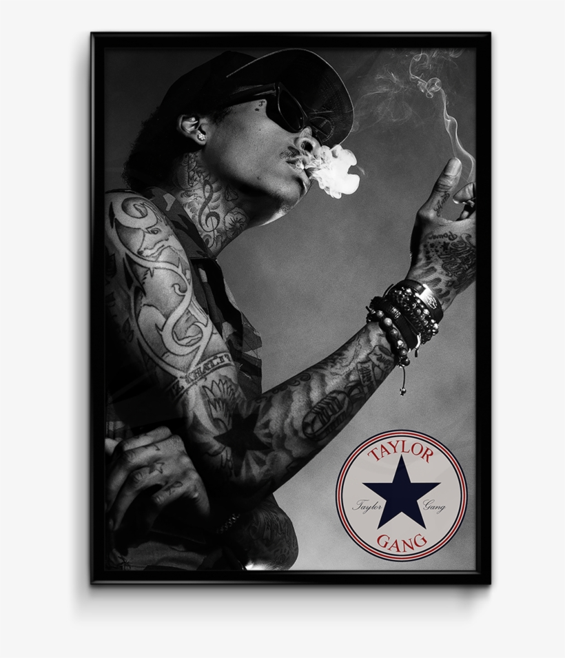 Wiz Khalifa Poster - Wiz Khalifa: High Cd PNG Image | Transparent PNG ...