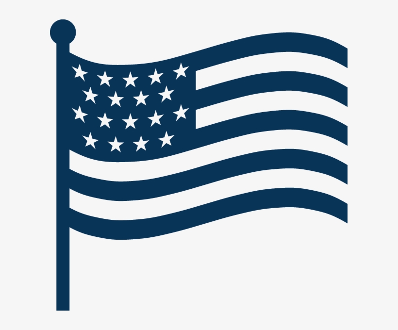 Purpose Driven Mission - Us Flag Icon White PNG Image | Transparent PNG ...