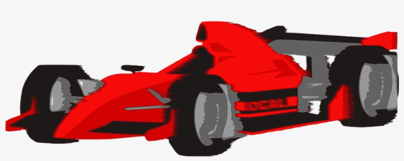 Racing Car Free Vector Graphic On Pixabay - Car Racing Png Clipart PNG ...