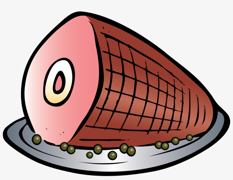 Ham Dinner Clipart - Ham Clipart Transparent PNG Image | Transparent ...