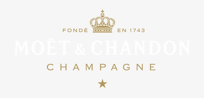 Moët & Chandon Champagne - Moet Chandon Logo White Png PNG Image ...