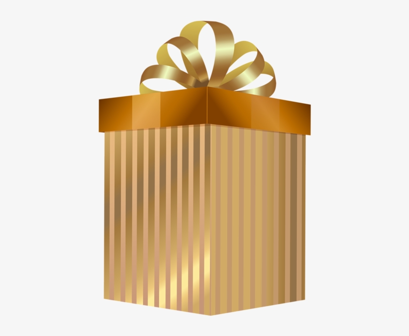 Gold Gift Box Transparent Png Clip Art - Gift Box Gold Png PNG Image ...