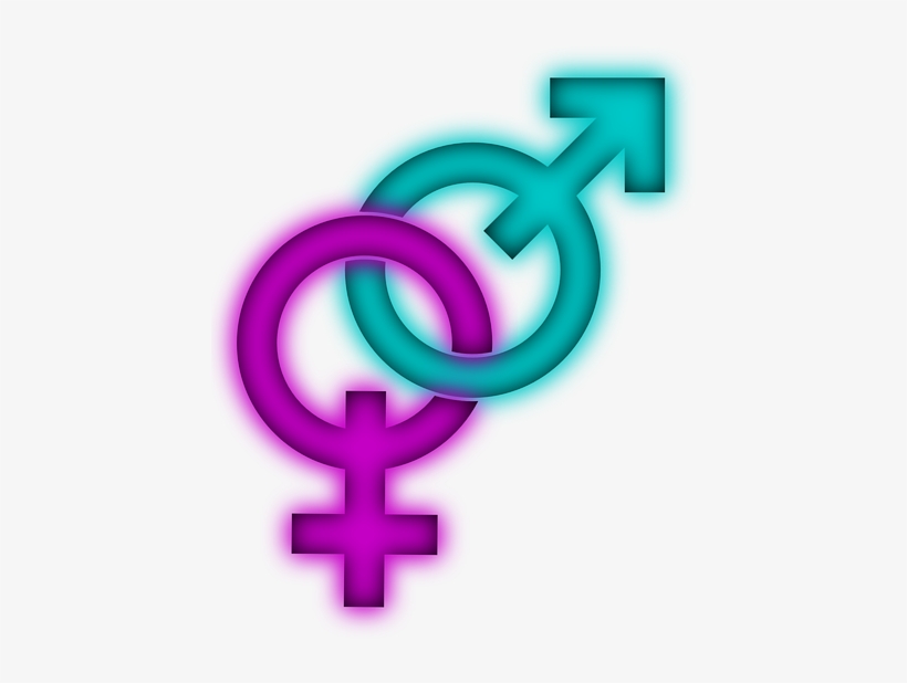 Female, Male, Interlinked, Symbol - Male And Female Symbol Png PNG ...