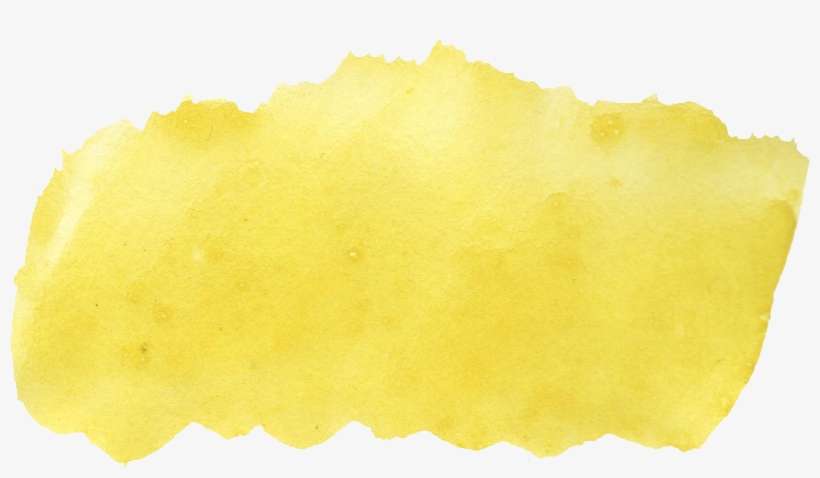 Download 33 Yellow Watercolor Brush Stroke Vol - Illustration ...