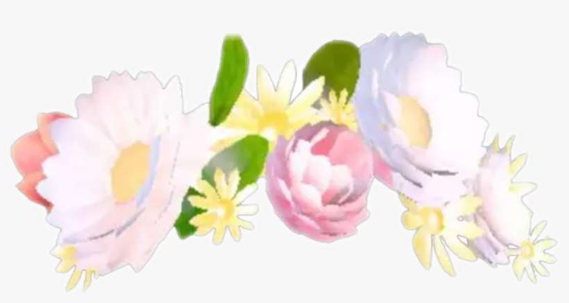 Heartly Transparent Png Sticker - Flower Crown Filter Png PNG Image ...