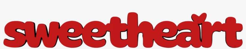 Sweetheart Tiny Word - Carmine PNG Image | Transparent PNG Free ...