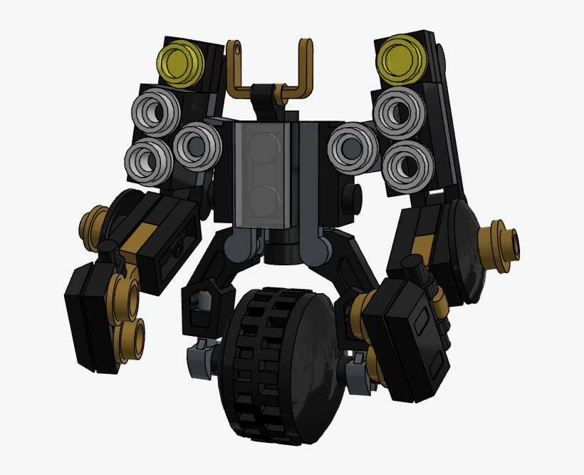 Upgraded Quake Mech - Garma Mecha Man Poster PNG Image | Transparent ...